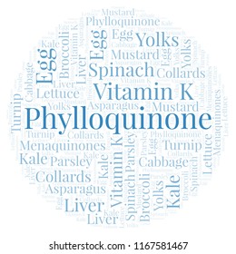 Phylloquinone Word Cloud Stock Illustration 1167581467 | Shutterstock