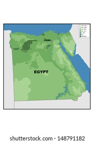 949 Egypt map physical Images, Stock Photos & Vectors | Shutterstock