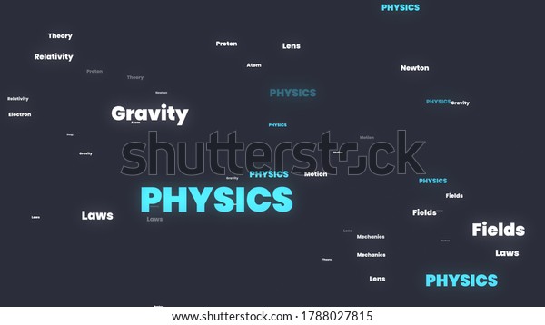 Physics Word Cloud Set Physics Related Stock Illustration 1788027815 ...