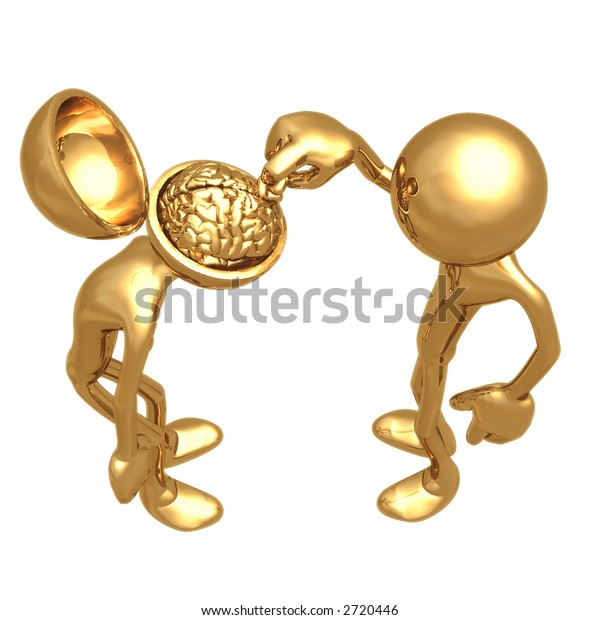 Pick Your Brain Stock Illustration 2720446