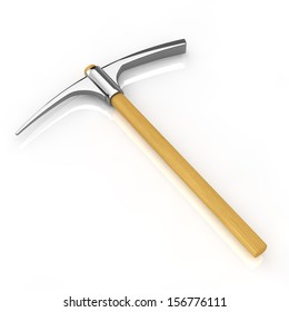 Pickaxe On White Background Stock Illustration 156776111 | Shutterstock