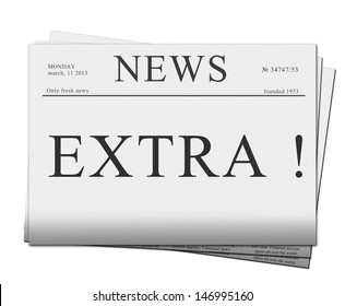 10,390 Newspaper extra 图片、库存照片和矢量图 | Shutterstock