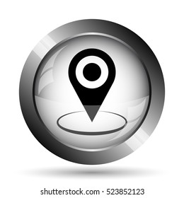Pin Location Icon Pin Location Website 스톡 일러스트 523852123 | Shutterstock