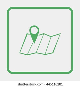 Set Map Icons Stock Vector (Royalty Free) 708292216 | Shutterstock