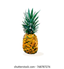 803 Polygon pineapple Images, Stock Photos & Vectors | Shutterstock
