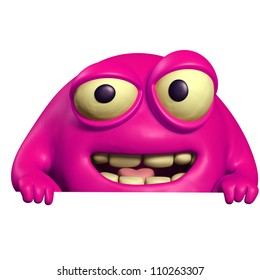 Pink Cute Beast: ilustración de stock 110263298 | Shutterstock