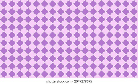 Pink Checkered Pattern White Dotted Border Stock Illustration ...