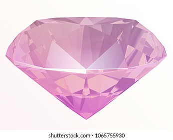 「Ruby Side View Render Isolated On」のイラスト素材 1065755246 | Shutterstock