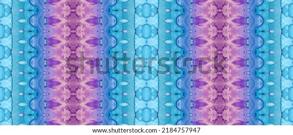 Pink Ethnic Pattern Pink Gradient Tie Stock Illustration 2184757947 ...