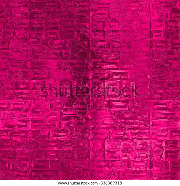 Pink Foil Seamless Tileable Background Hd Stock Illustration 336089318
