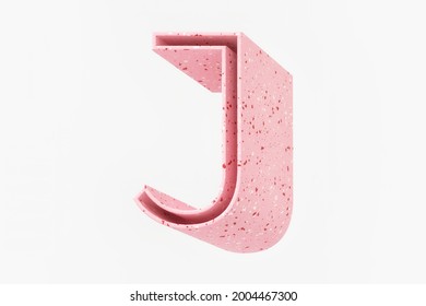 Pink Font Letter J Solid Shade Stock Illustration 2004467300 | Shutterstock