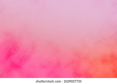 Pink Galaxy Outer Space Background Stock Illustration 1029037735 ...