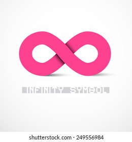 Pink Infinity Symbol Stock Illustration 249556984 | Shutterstock