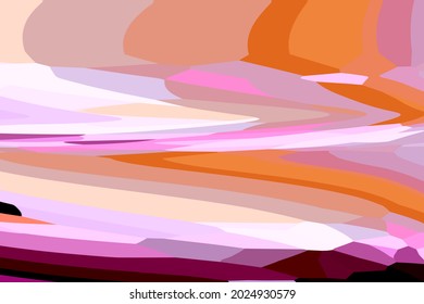 Pink Soft Coffee Colours Graphic Colour Stock Illustration 2024930579 ...