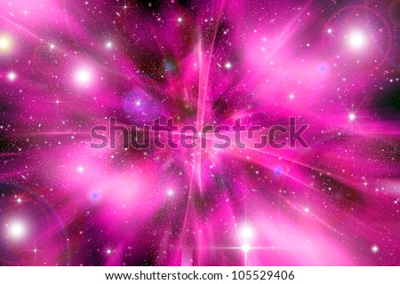 Pink Space Background Stock Illustration 105529406 - Shutterstock