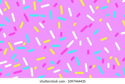 Pink Sprinkle Pattern Illustration Stock Illustration 1097444435 ...