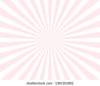 Pink Sunburst Pattern Background Rays Radial Stock Illustration ...