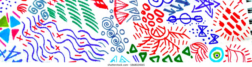 Pink Zigzag Design African Pattern Bright Stock Illustration 1868024065 ...