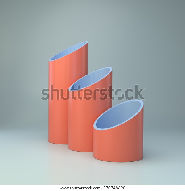 Pipe Style Stand Display 3d Rendering Stock Illustration 570748690 ...