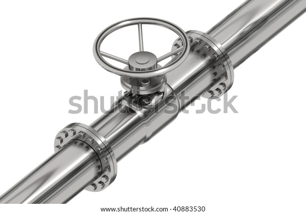 Pipeline Throttle Control Wheel Stock Illustration 40883530