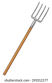 Pitchfork Tool Stock Illustration 293312177 | Shutterstock