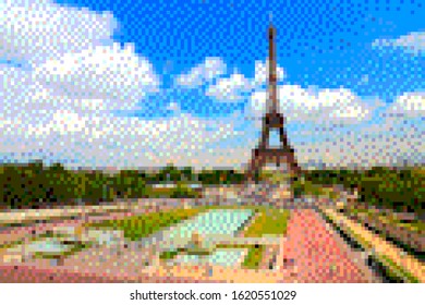 227 Pixel art paris Images, Stock Photos & Vectors | Shutterstock