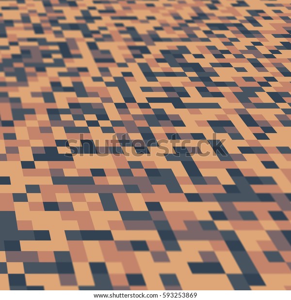 Pixel Art Blurred Perspective Stock Illustration 593253869 | Shutterstock