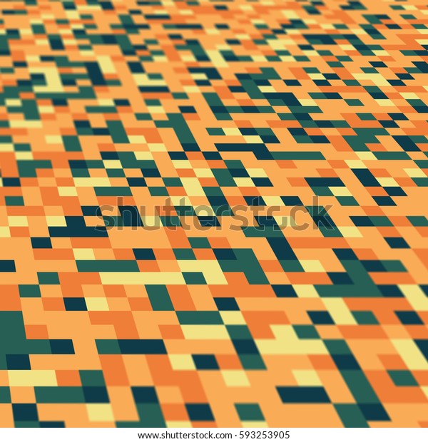 Pixel Art Blurred Perspective Stock Illustration 593253905 | Shutterstock