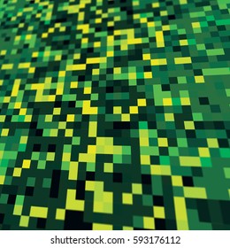 Pixel Art Pattern Perspective Angle 스톡 일러스트 593176112 | Shutterstock