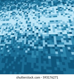 Pixel Art Pattern Perspective Angle 스톡 일러스트 593176214 | Shutterstock