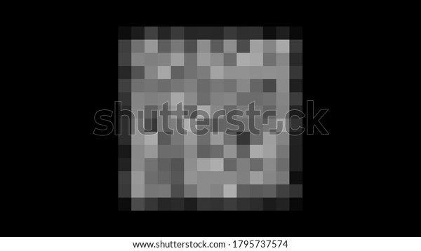 Pixel Censored Black Censor Bar Concept Stock Illustration 1795737574 ...