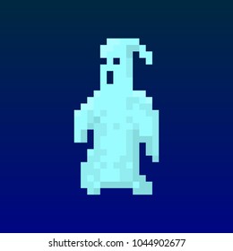 Pixel Character Ghost Games Applications: เวกเตอร์สต็อก (ปลอดค่า ...