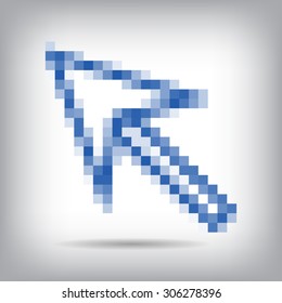 Pixel Cursors Icon Mouse Computer Icon Stock Illustration 306278396 ...