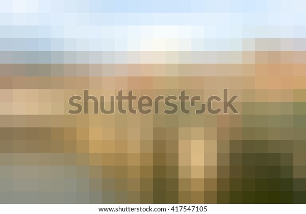 Pixel Pattern Background Pastel Color Grid Stock Illustration 417547105 ...
