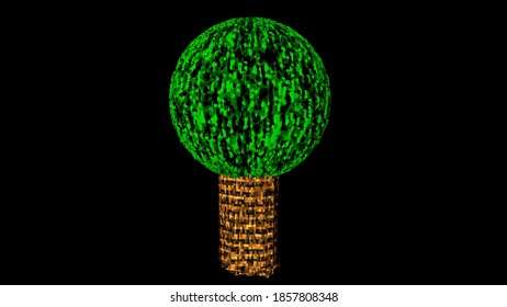 705 3d pixel tree 이미지, 스톡 사진 및 벡터 | Shutterstock