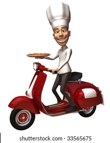 Pizza Guy Stock Illustration 33565675 | Shutterstock