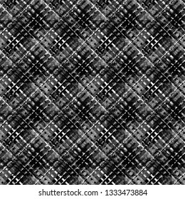 Plaid Fabric Texture Seamless Pattern Patchwork Stock Illustration ...
