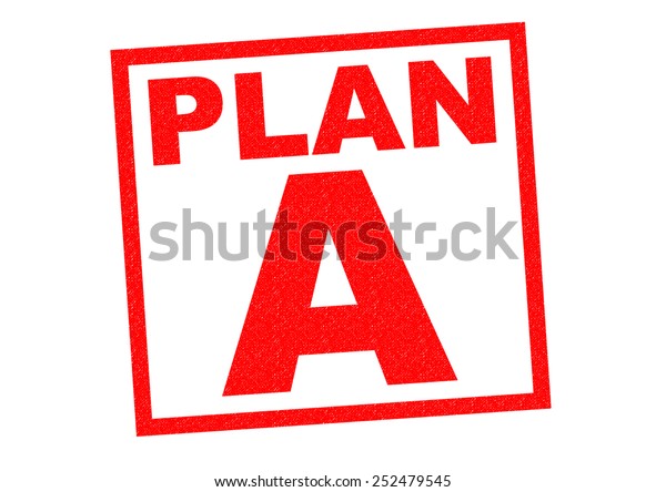 Plan Red Rubber Stamp Over White Stock Illustration 252479545 ...