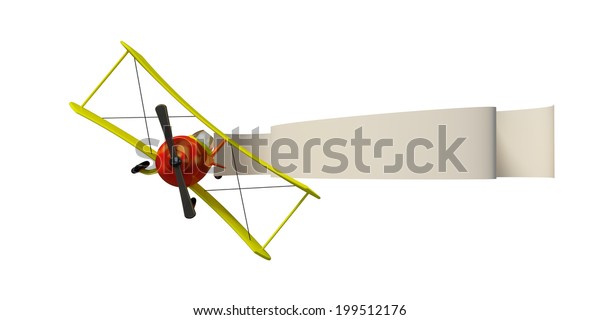 Plane Pulling Blank Banner Stock Illustration 199512176 | Shutterstock
