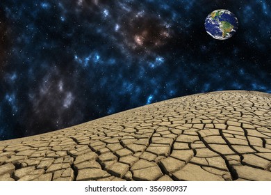 Planets Cracked Earth Stock Illustration 96813883 | Shutterstock