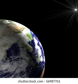 Flat Earth View Myths Legends Discworld: стоковая иллюстрация ...
