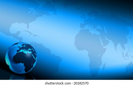 Planet Earth Light Background Stock Illustration 20182570 | Shutterstock
