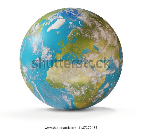 Planet Earth World Globe Elements This Stock Illustration 1137377435