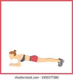 Push Ups Poster Text Sample Headline Stock Illustration 1499637809 ...