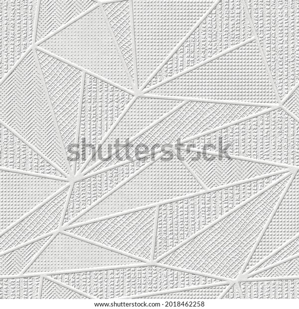 Plaster Wall Seamless Texture Triangle Pattern Stock Illustration ...