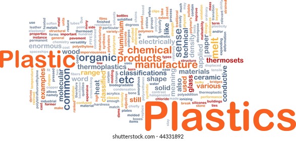 Plastics Material Background Concept Stock Illustration 44331892 ...