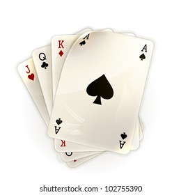 Playing Cards 10eps Stock Vector (Royalty Free) 98815196