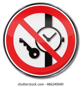 Please Do Not Carry Keys Other Stock Illustration 486240040 | Shutterstock