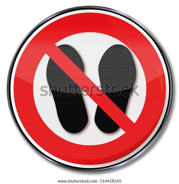 Please Do Not Enter Stand Out Stock Illustration 514418545 | Shutterstock