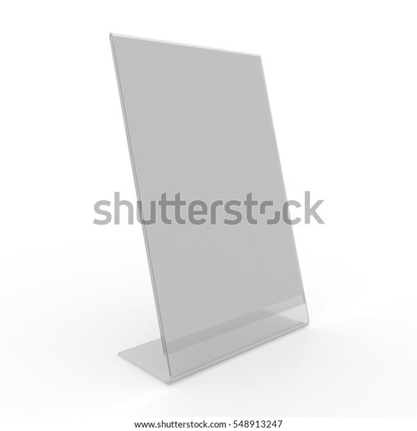Plexi Display Table Stand 3d Rendering Stock Illustration 548913247 ...